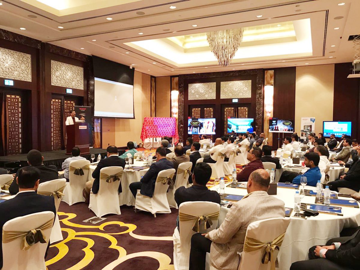 Sharp launches innovative Professional Displays in UAE - SHARP Middle ...