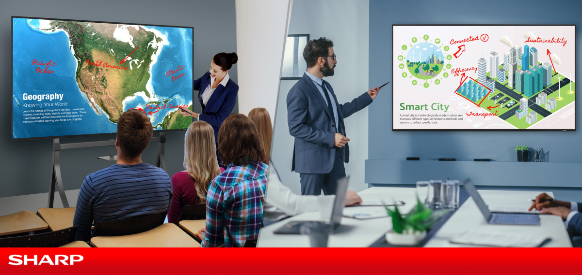 SHARP Middle East & Africa Unveils the PN-VC4H Gen 4.0 Intelligent ...